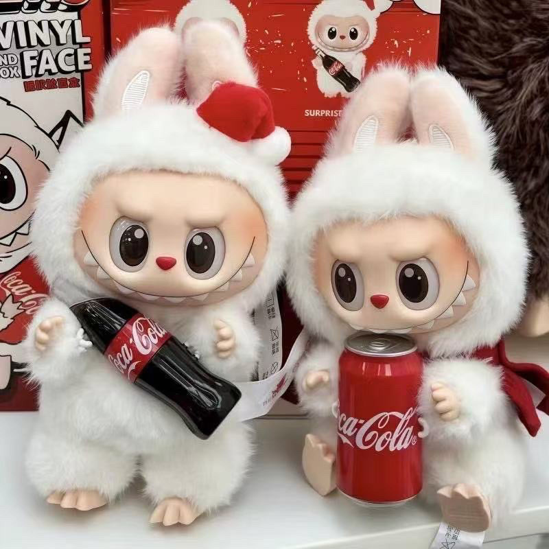 ขายดี Pop Mart Coca-Cola Series LABUBU Third Generation Plush อินเทรนด์ ...