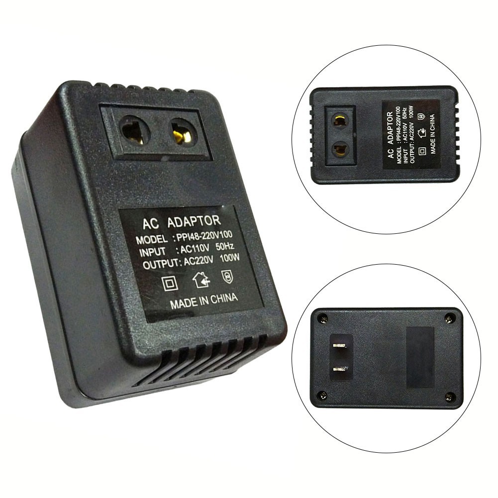 Step Down/Step up Transformer Travel Adapter 100W 220V เป็น 110V ตัว ...