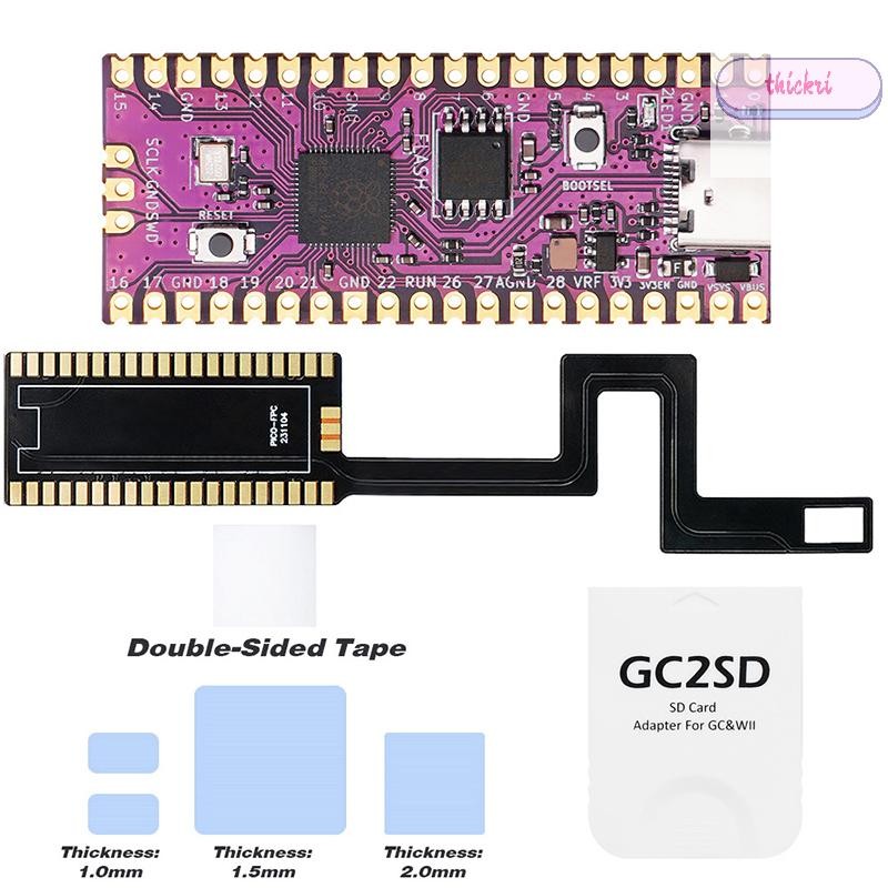 Tt Raspberry Pi Pico Picoboot FPC Card Reader สําหรับ GC2SD/SD2SP2 ...
