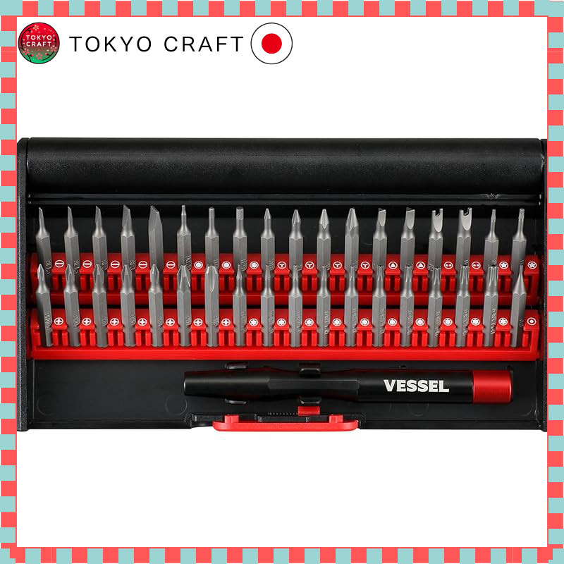 【direct from Japan】 Vessel Precision Screwdriver Set - 6-Piece ...