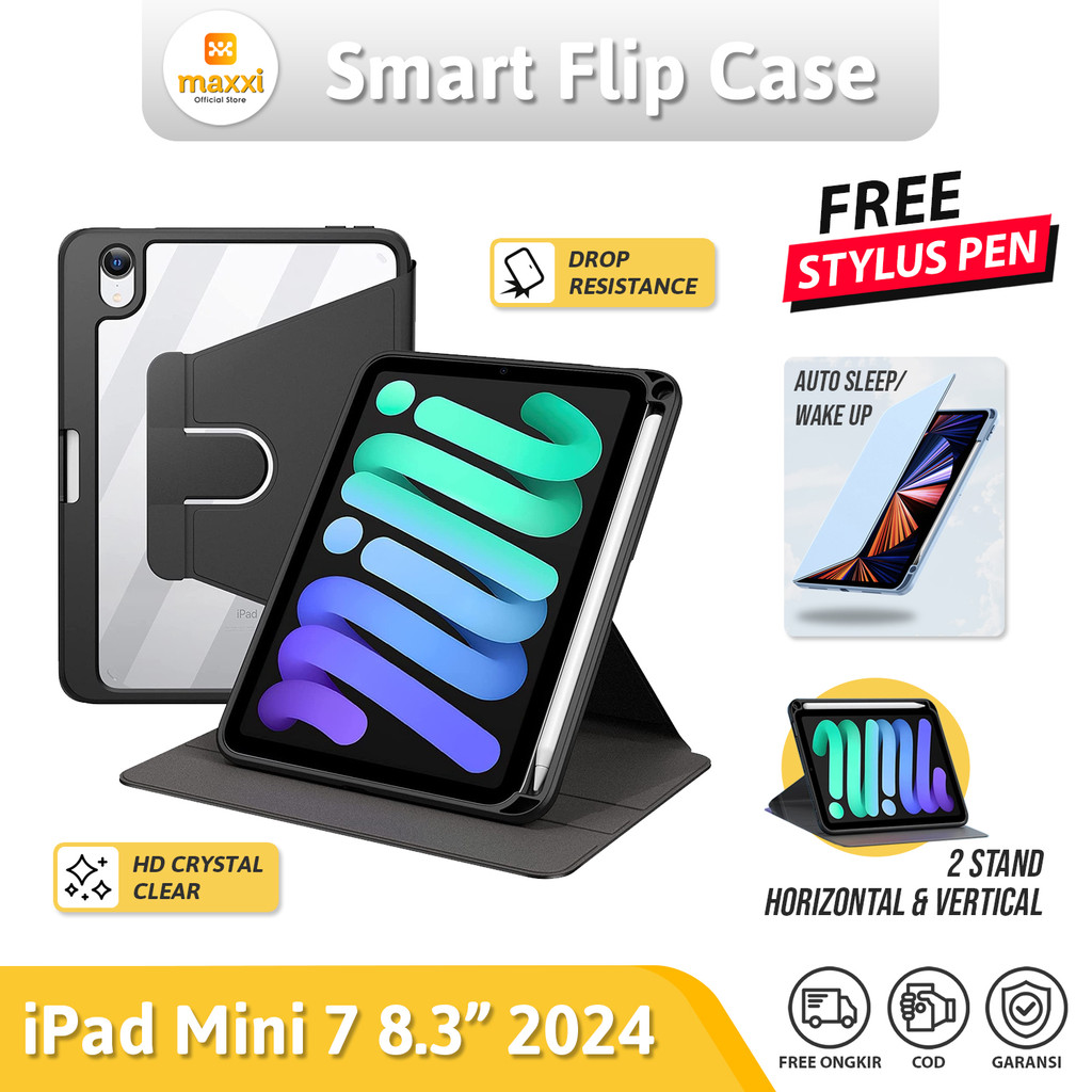 เคส IPad Mini 7 7th Gen 2024 WiFi 5G LTE รุ่น A2995 A17 Pro Casing ...