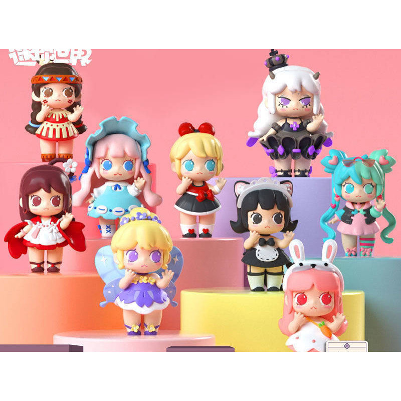 Mini World Girl Group Blind Box Hand-Made Bulk Goods No Box No Card ...