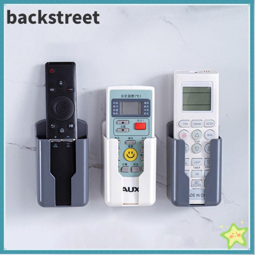 Backstage Storage Box, ที่วางรีโมทคอนโทรลอเนกประสงค์แบบกาว, ทนทานไม่ ...