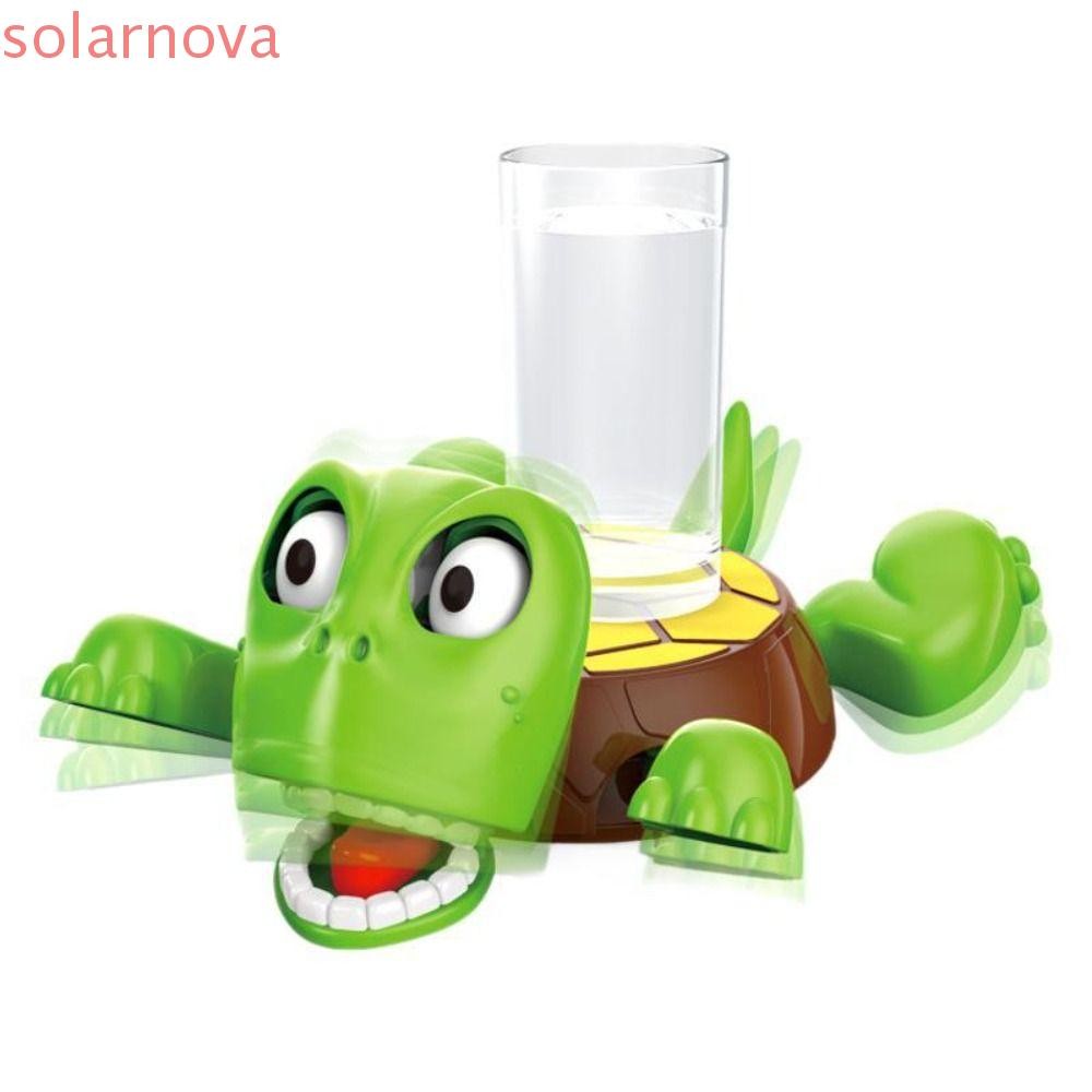 เสื่อถ้วยรูปเต่า SOLARNOVA, แผ่นรองถ้วยน้ําสร้างสรรค์เปิดตาอัตโนมัติ ...