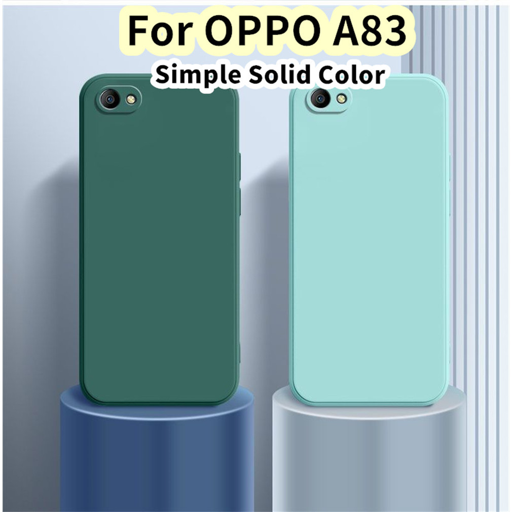 Case Home ซิลิโคนคลุมทั้งหมดสําหรับ OPPO A83 คลาสสิกง่ายต่อการถอดสีเคส ...