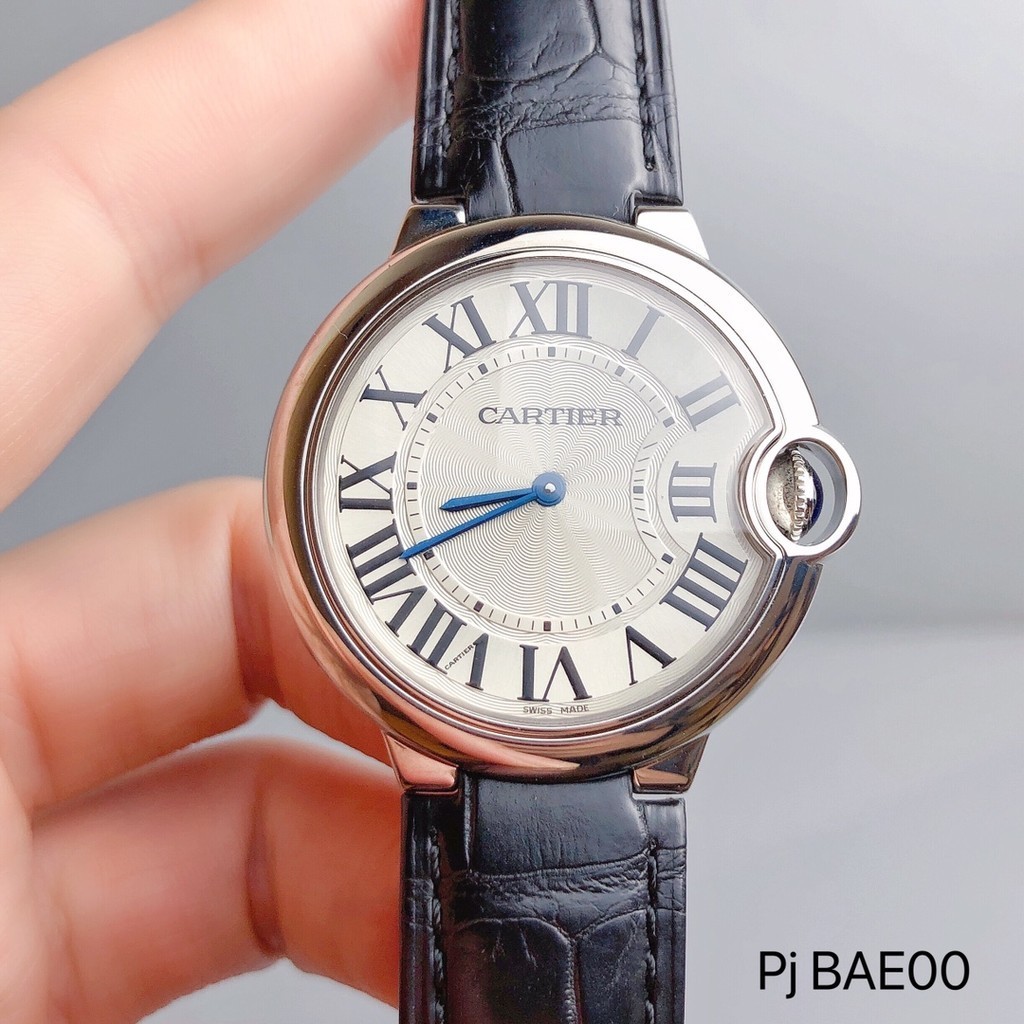 Cartier Cartier นาฬิกาสุภาพสตรี 36 มม . Blue Balloon Series 36 มม . ควอ ...