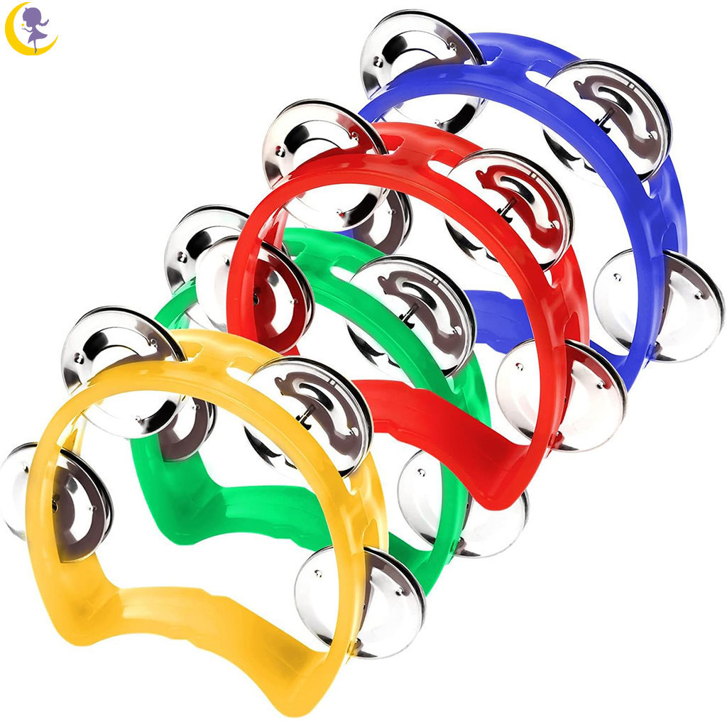 Tambourine Hand Bell Percussion เครื ่ องดนตรีพลาสติกเพลงเครื ่ องดนตรี ...