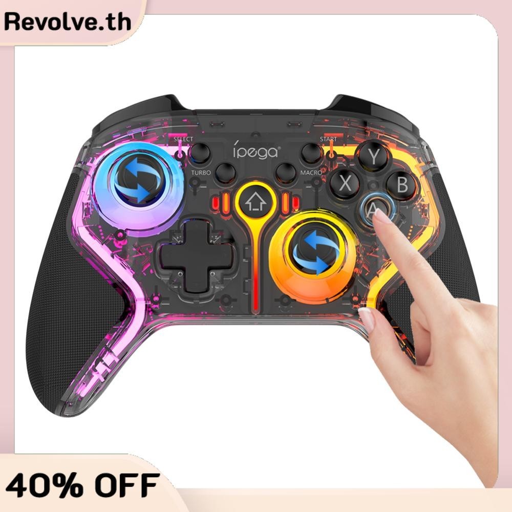 ตัวควบคุมเกมไร้สาย Bluetooth เข้ากันได้กับ Android/iOS/PC/PS4/PS3/Switch | Shopee Thailand