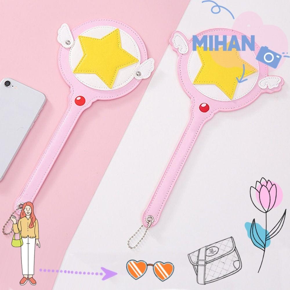 Mh Star Magic Wand Card Bag, Anime with Wings Card Cover, Cosplay Cute ...