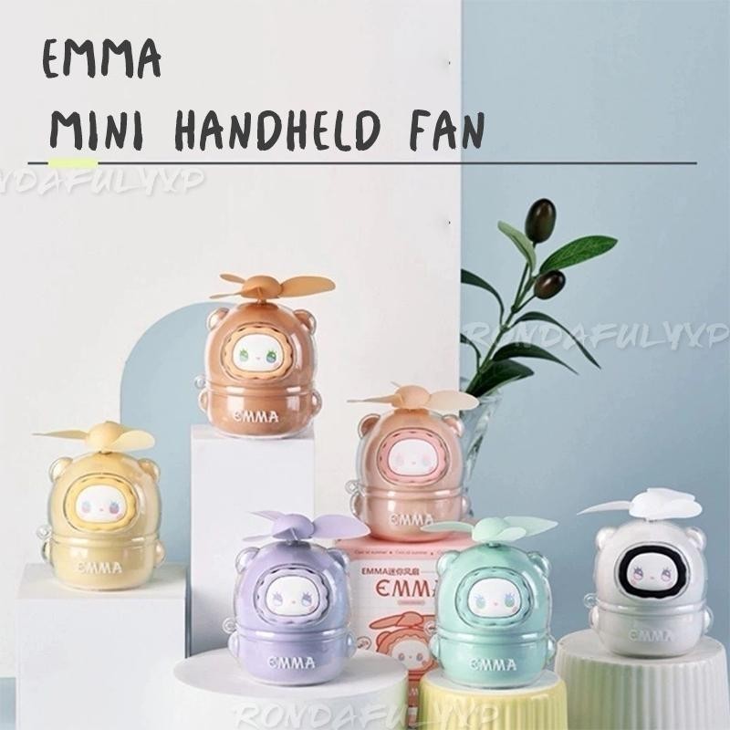 Emma Blind Box Mini Handheld Fan Accessories Bass Noise Cancellation ...