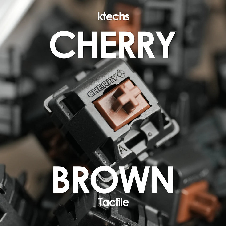[ผู้ขาย Sg/หุ้น] Cherry Hyperglide Brown Mechanical Switches สําหรับคีย์บอร์ดแบบกลไก | Shopee ...