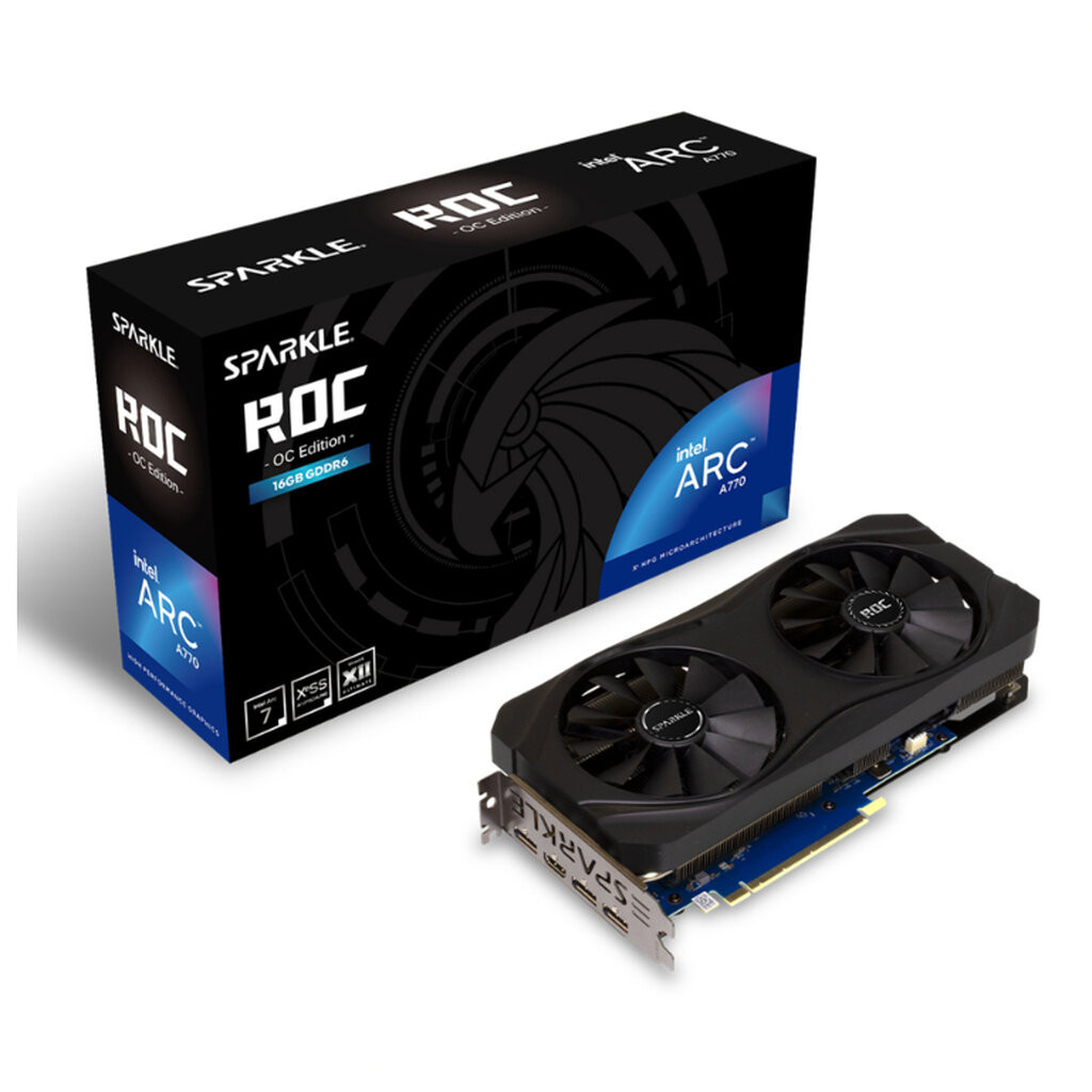 SPARKLE Intel ARC A770 ROC OC 16GB GDDR6 รับประกัน 3ปี ศูนย์ไทย ...