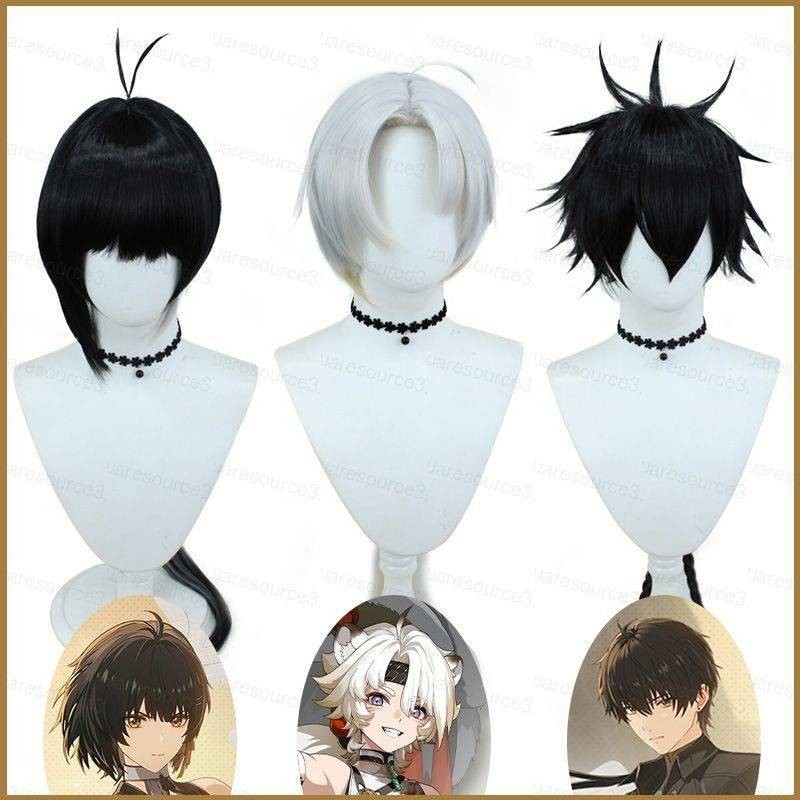 Sq3 Wuthering Waves Rover LINGYANG คอสเพลย์วิกผมหนังศีรษะเทียมอะนิเมะผม ...