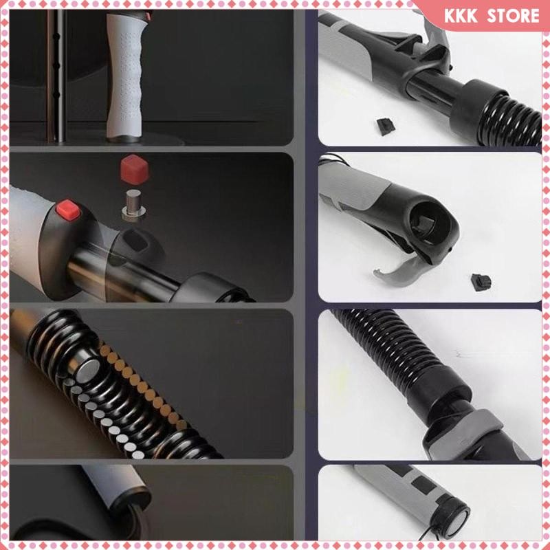 [Wishshopefhx] Spring Bar Chest Spring Exerciser Home Gym Heavy Duty ...