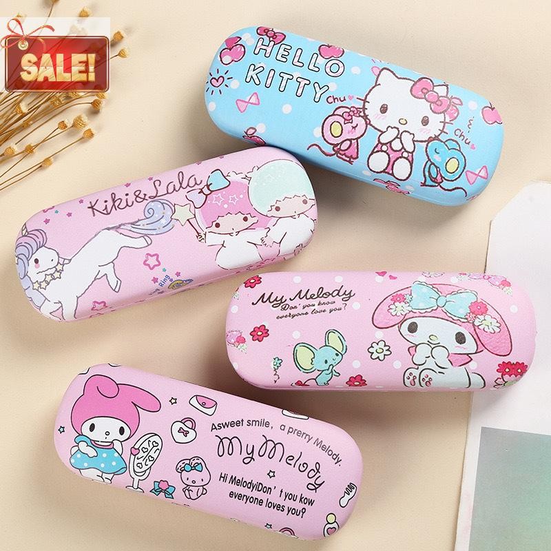 Bl Sanrio Hello Kitty Cinnamoroll Kuromi แว่นตาสายตาสั้นแว่นตากล่องเก็บ ...
