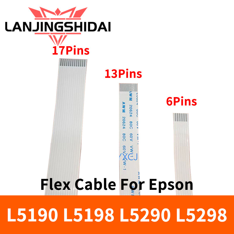 Flex Cable สําหรับ Epson L5190 L5198 L5290 L5298 เครื่องสแกนเนอร์สาย ...