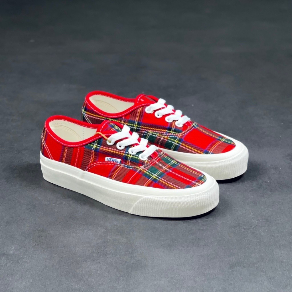 Vans ของแท้ x Pendleton joint plaid series รองเท้าผ้าใบ รองเท้าสเก็ต ...