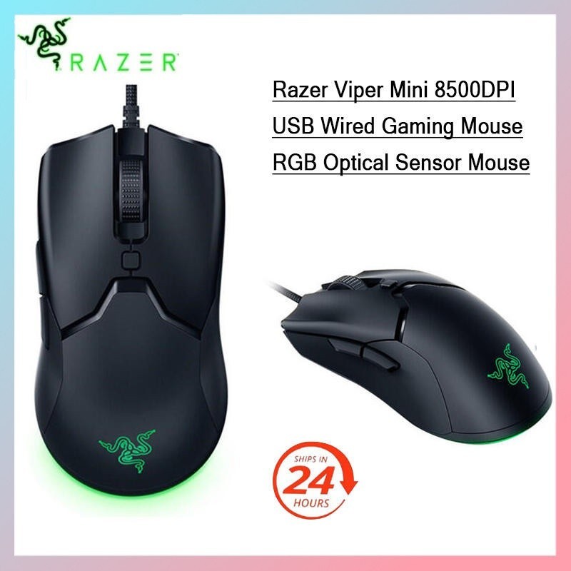 Razer Viper Mini เมาส ์ แบบมีสาย 8500DPI Optical Sensor Mice 6 ปุ ่ ม ...