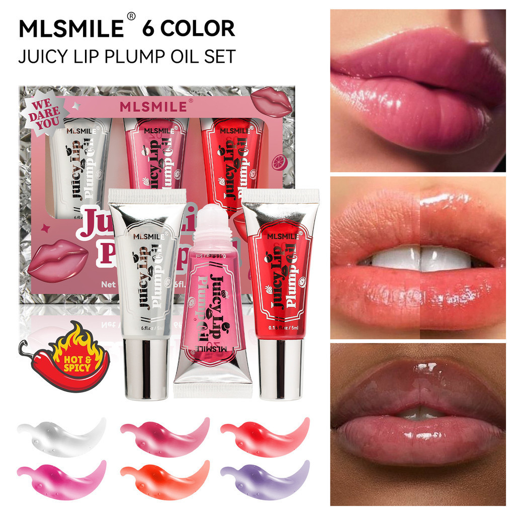 Lip Oil Ball Lip Gloss Suit Moisturizing Mirror Toot Fruit Lip Lacquer ...