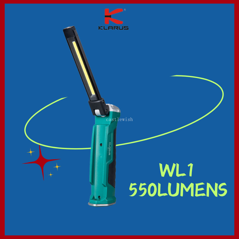 Klarus WL1 LED COB Wroking Light 550LM USB ชาร ์ จ 2000mAh แบตเตอรี ่ ...