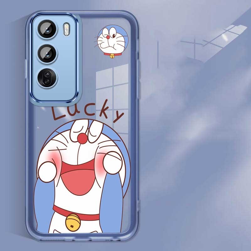 Realme C75 C 65 C75 น่ารัก Lucky Doraemon เคสโทรศัพท์กันกระแทกชุบกรอบกล้องปลอก | Shopee Thailand