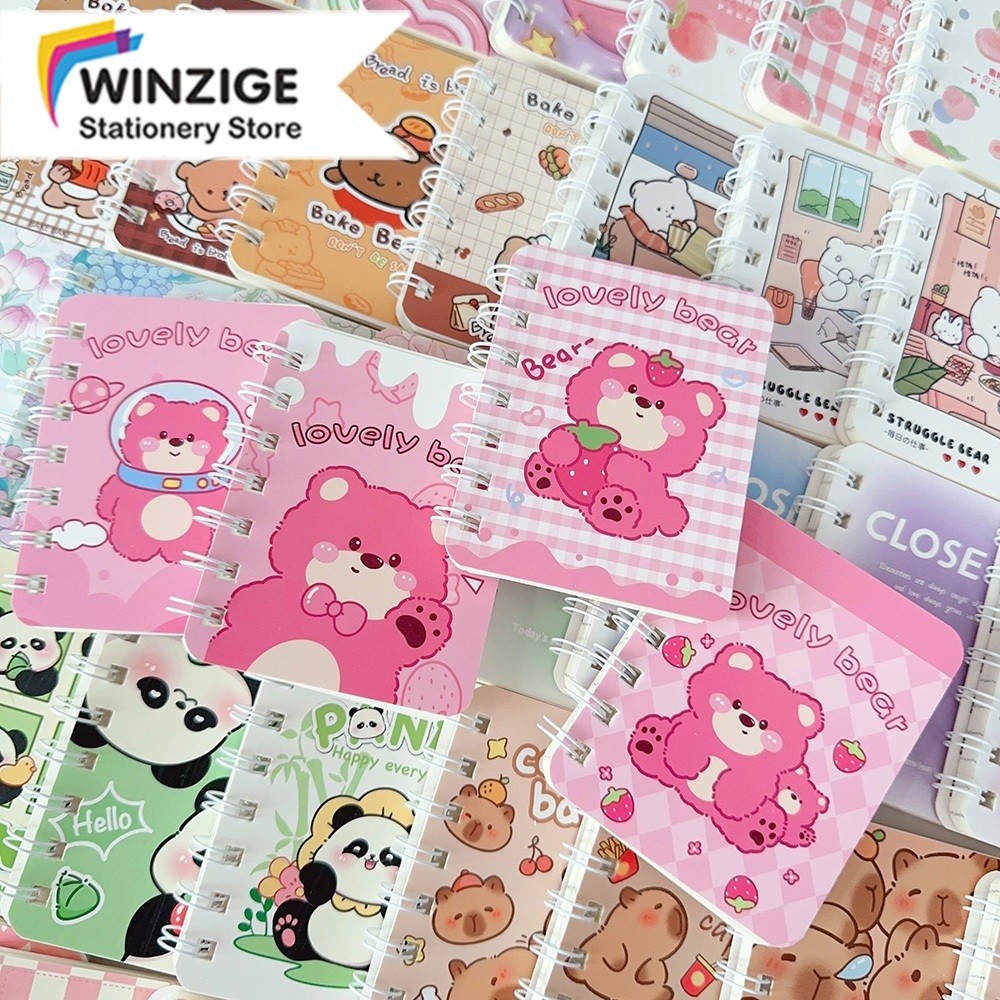 Winzige A7 Mini Notebook Cute Spiral Notebook Aesthetic Korean Spiral ...