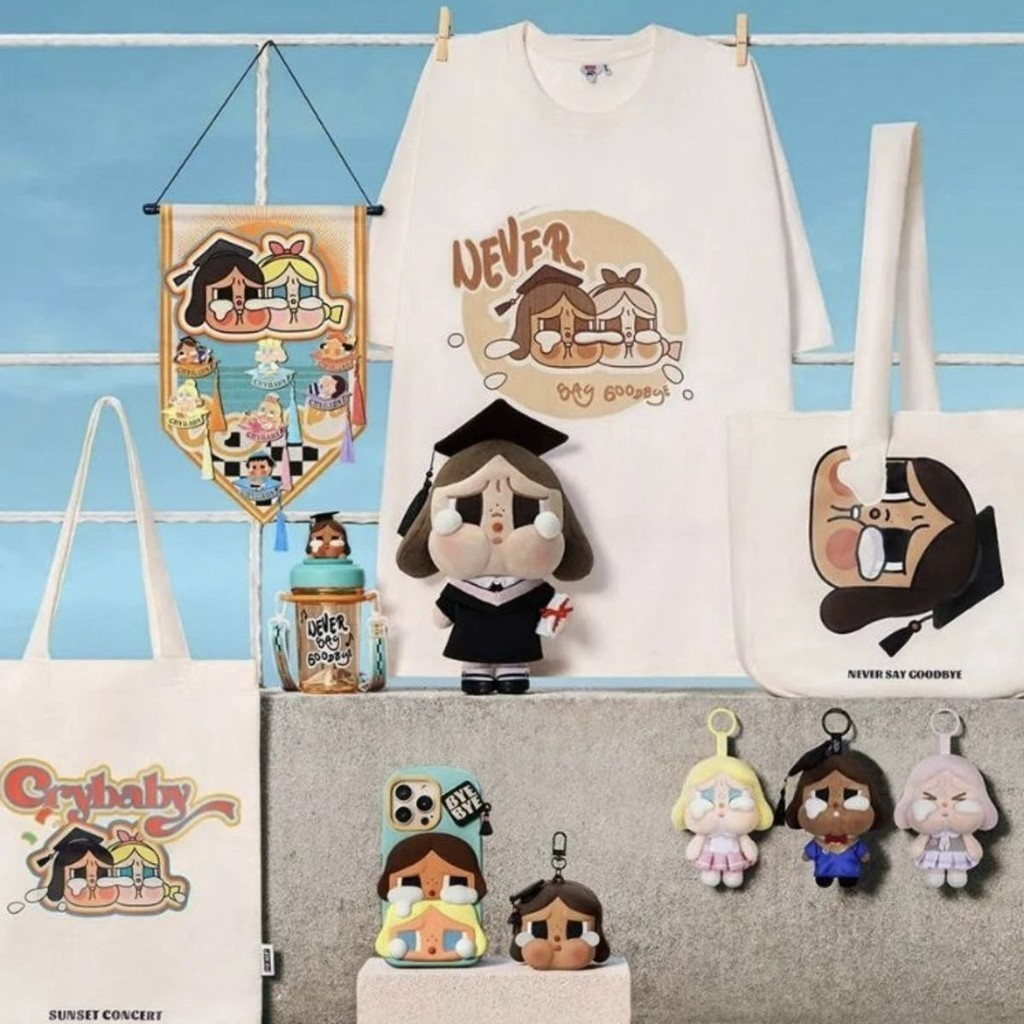 P POPMART POPMART CRYBABY Sunset Song Series สินค้าอินเทรนด์ | Shopee ...