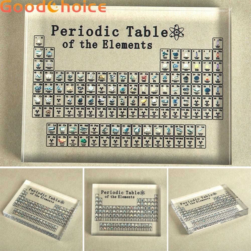 【Good】Periodic Table Display Acrylic Transparent Chemical Chemistry ...