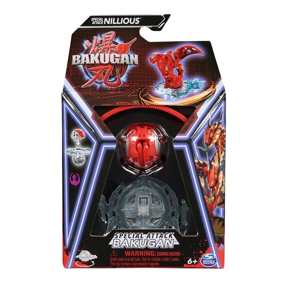 Bakugan Special Attack Nillous Evo1 Generation 3 - Wave 2 - Red ...