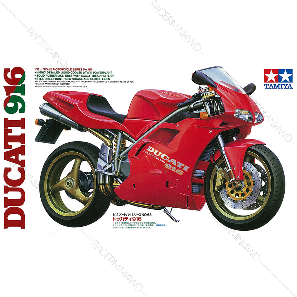 TAMIYA 14068 1/12 Ducati 916 ชุดโมเดลประกอบทามิย่าแท้ | Shopee Thailand