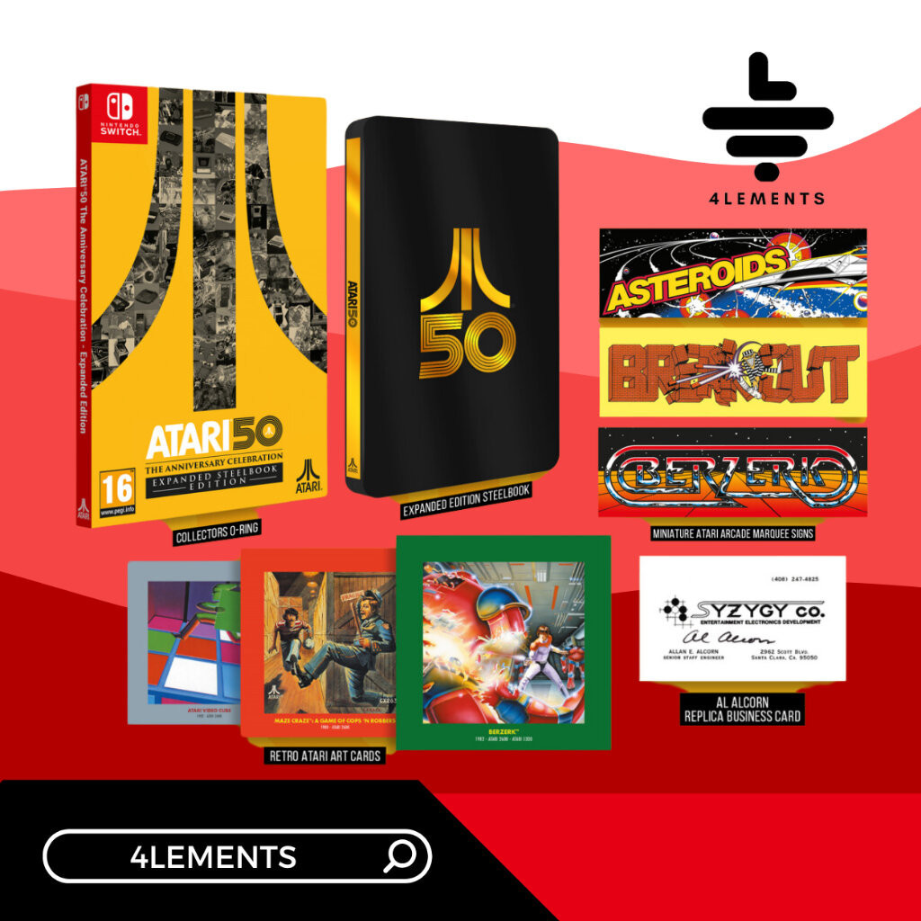 (PRE-ORDER 25-10-2024) SWITCH ATARI 50 THE ANNIVERSARY CELEBRATION ...