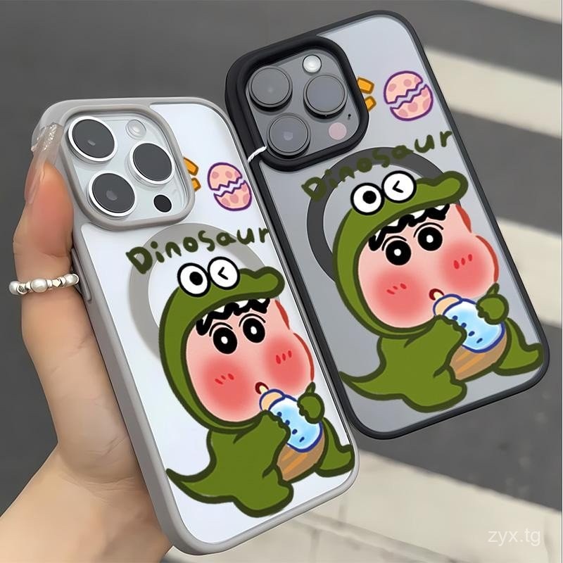 เคสโทรศัพท์ดีไซน์ไดโนเสาร์ Xiaoxin สำหรับ iPhone X XR 11 12 13 14 15 16 ...