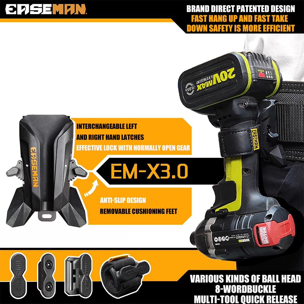 Easeman EM-1.0/EM-2.0/EM-3.0 Quick Release Latch Power เครื่องมือเข็ม ...