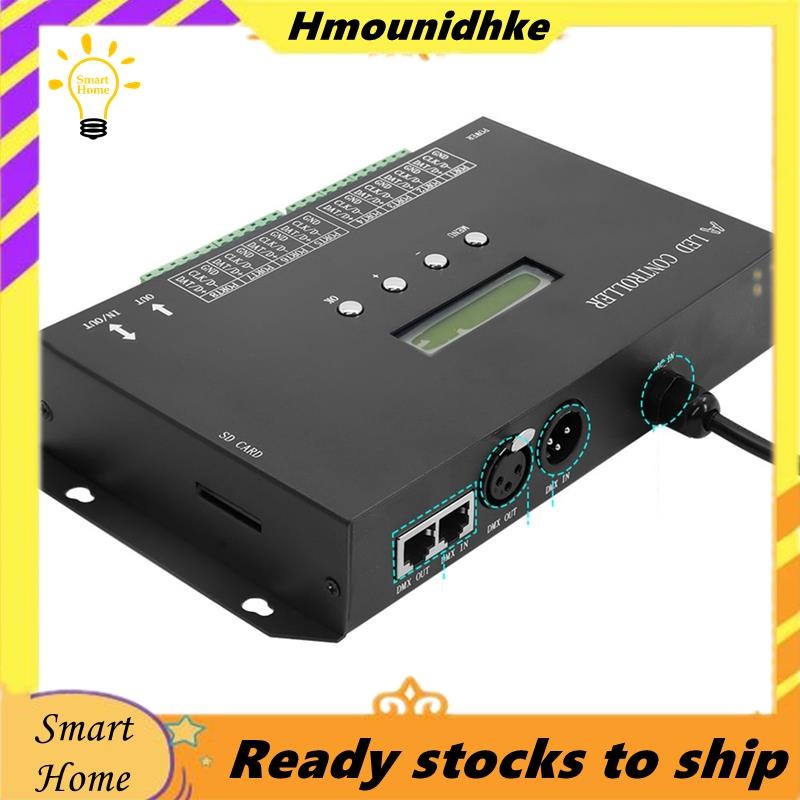 Wifi LED Pixel Controller Artnet to SPI รองรับซอฟต์แวร์ LAN Synchronny ...