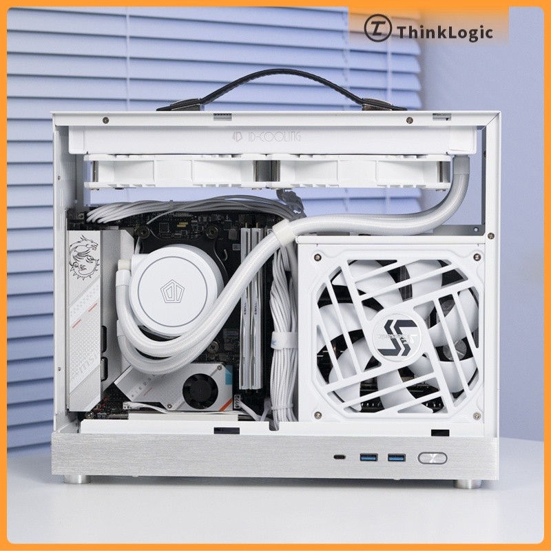 Shiny Snake S500 V2 ITX แชสซี 15.9L แบบพกพาแบบพกพา 280 ระบายความร้อนด้วยน้ํา Type-C MINI ...