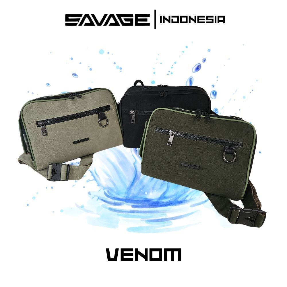 SAVAGE VENOM กระเป๋าสะพายสุนทรียศาสตร์สําหรับผู้ชายและผู้หญิง | Shopee ...