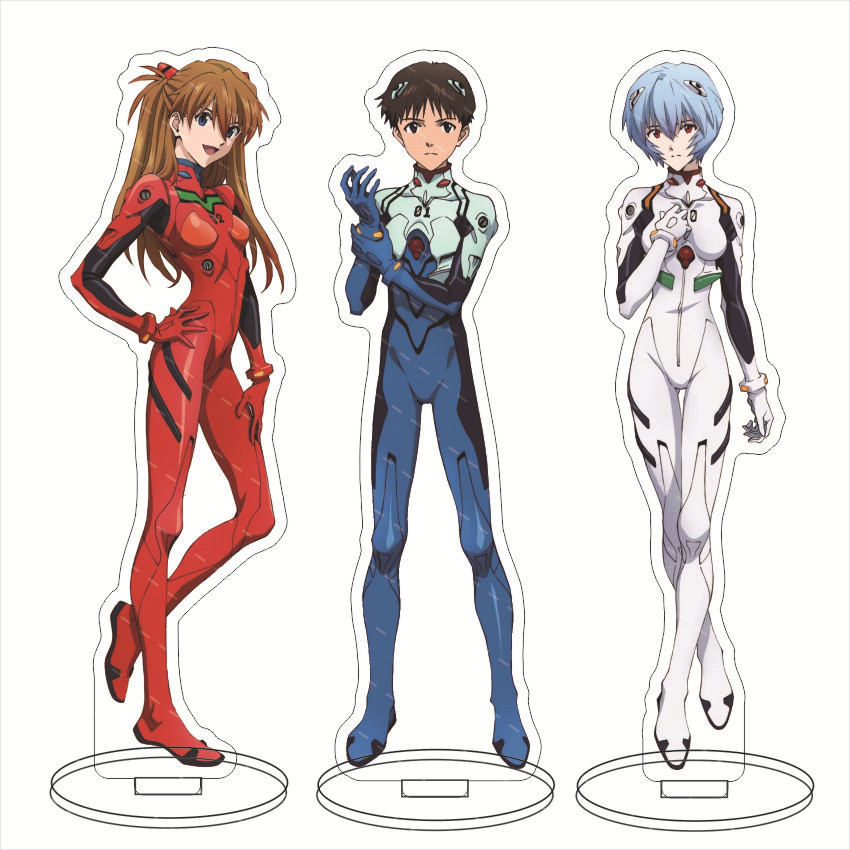 ฟิกเกอร์อะคริลิค Neon Genesis Evangelion Dali Standee Shinji Ikari Rei ...