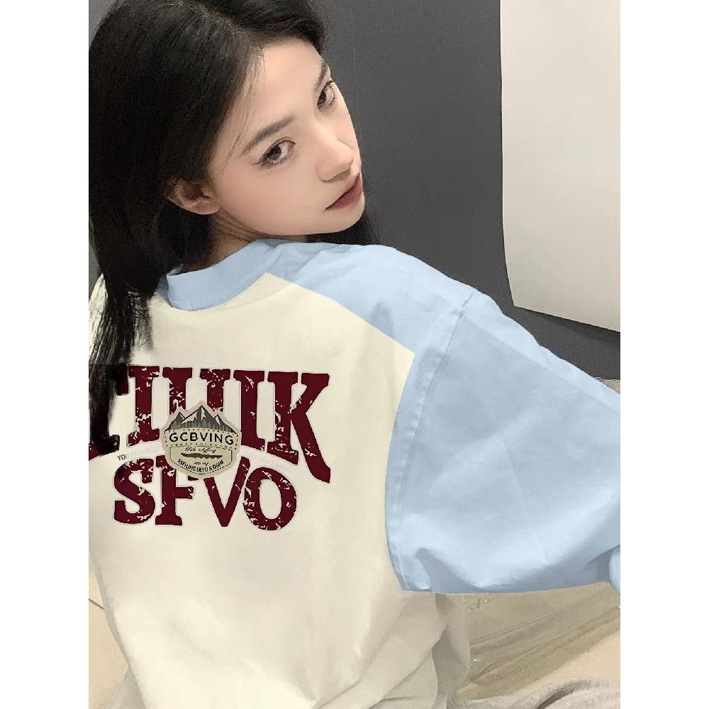 Teedy Tee🌈 "TIUIK SFVO"เสื้อยืดพิมพ์ลาย อเมริกัน สวมใส่สบาย เสื้อดีไซน์ ...