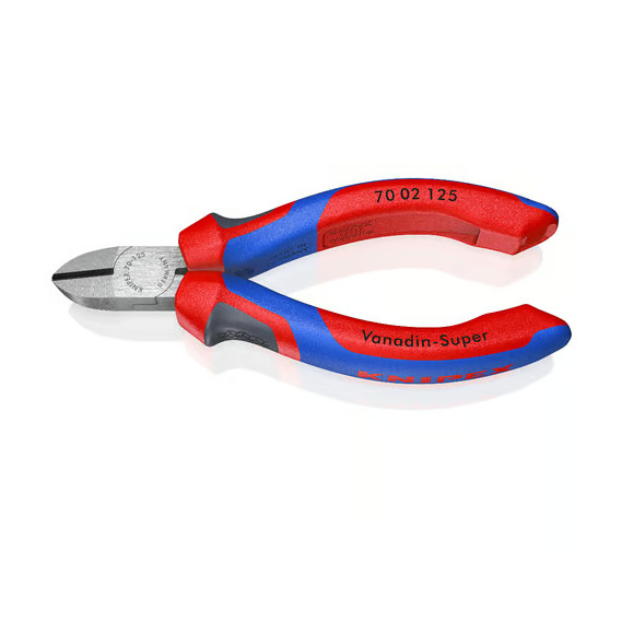 เครื่องตัดทแยงมุม KNIPEX NO.70 02 125 Diagonal Cutters (125mm ...