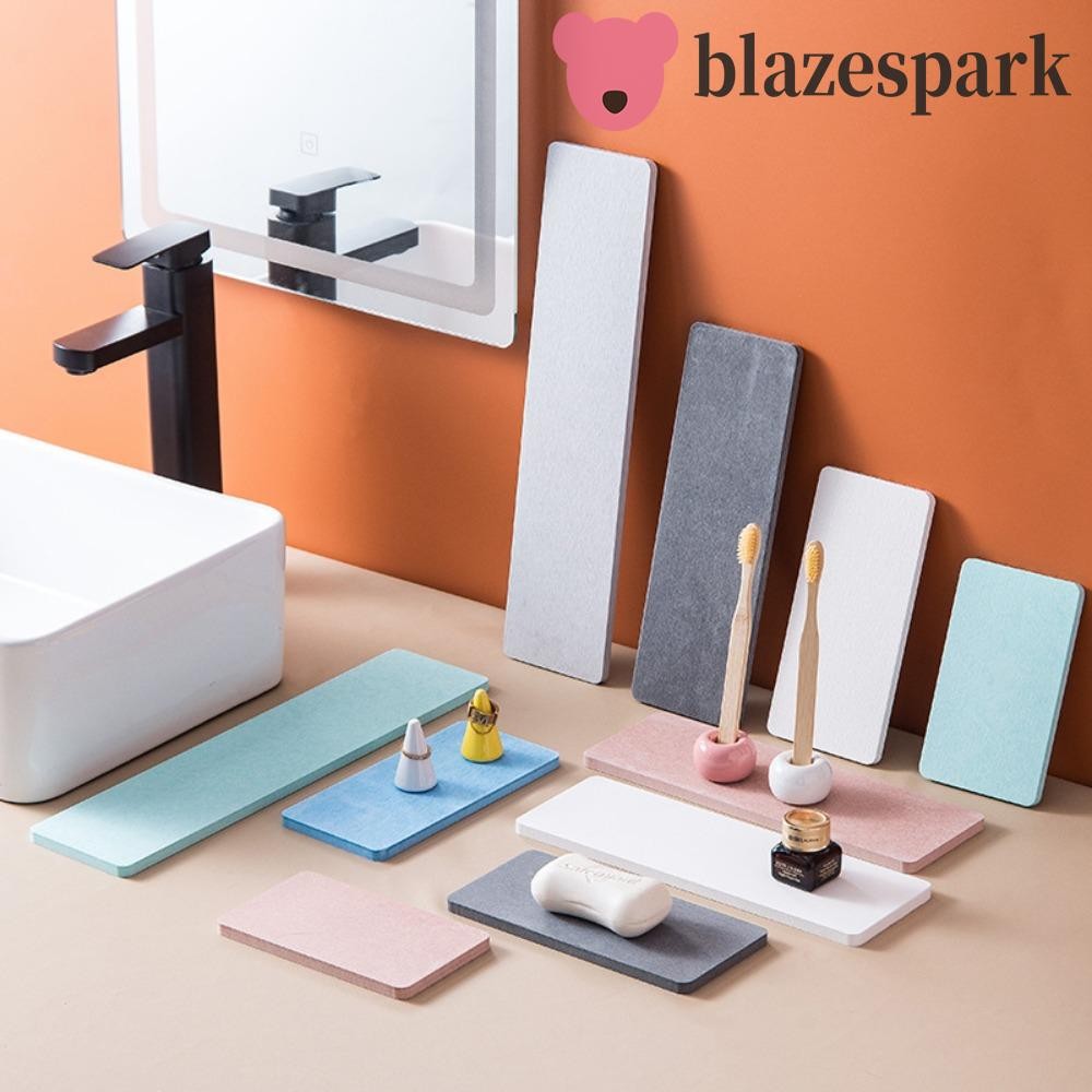 Blazespark รถไฟเหาะไดอะตอมไมต์, เสื่อไดอะตอมไมต์แบบหนาแห้งเร็ว, ครัวเรือนแผ่นดูดซับน้ํากันลื่นทน ...