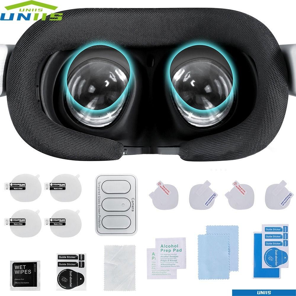 Uniis ฟิล์มกันรอยเลนส์แว่นตา VR TPU แบบนิ่ม กันเหงื่อ กันฝุ่น สําหรับ 2 Meta quest 3 | Shopee ...