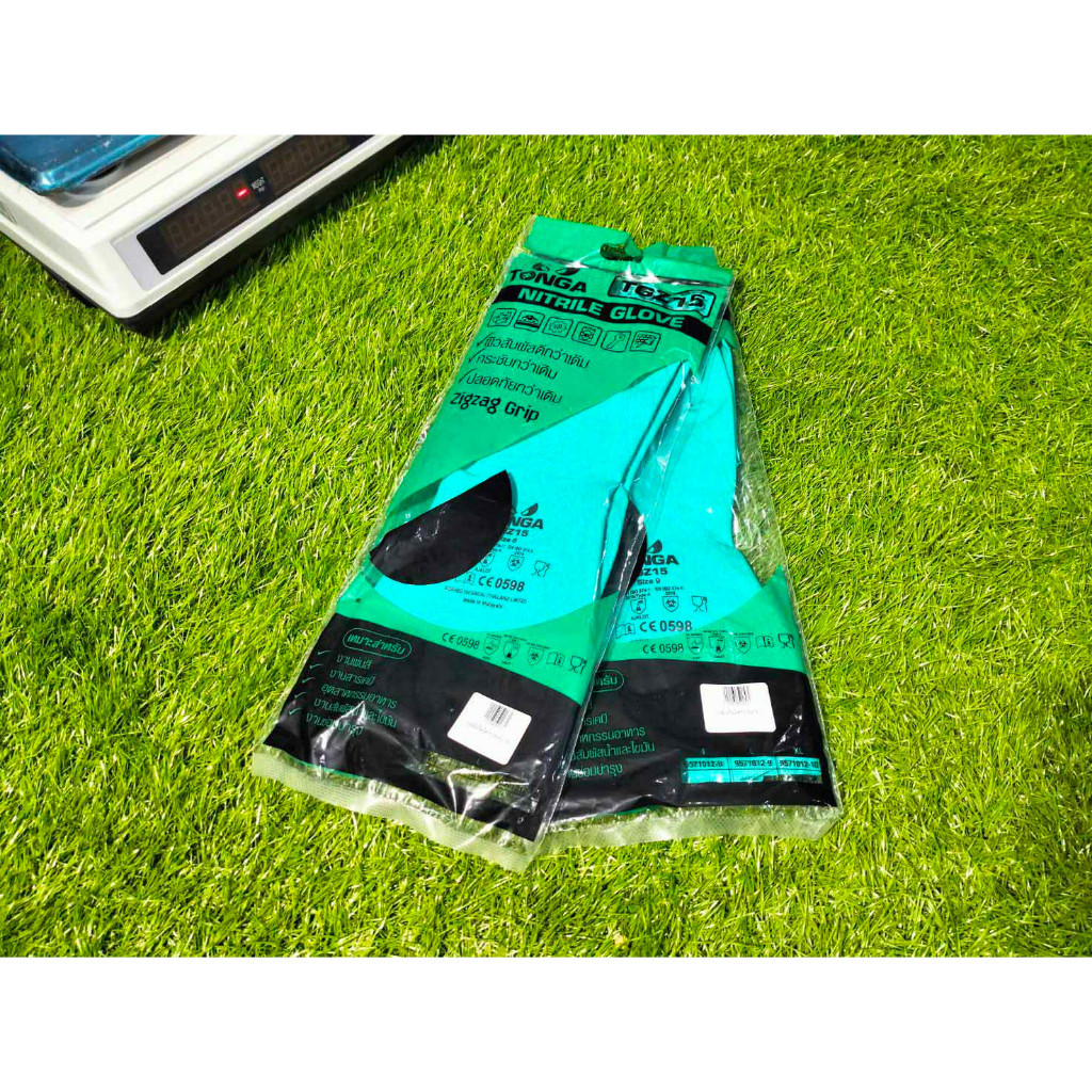 TONGA ถุงมือป้องกันสารเคมีไนโตร1คู่ รุ่นTGZ15 ขนาด XL สำหรับงานพ่นสี ...