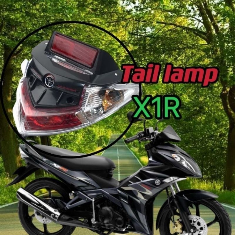 X1r ไฟท้าย assy 1 ชุด lampu balakang yamaha LC X1R | Shopee Thailand