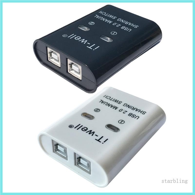 Star USB Printer Sharing Device Data Transfer Splitter Manual Switch ...