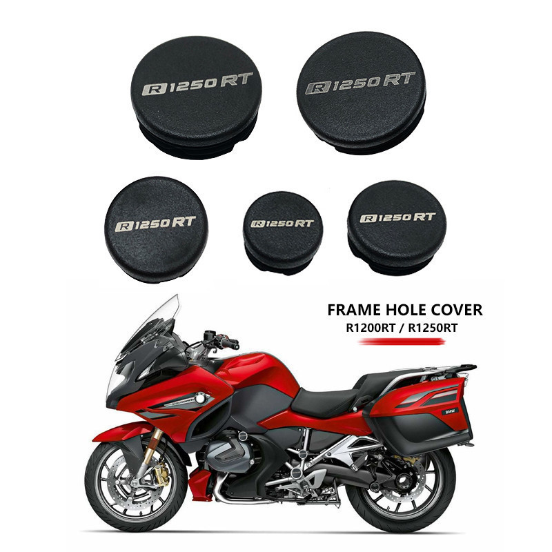 YJ 5PCS For BMW R1200RT R1250RT Frame Hole Cover Caps Plug Decorative ...