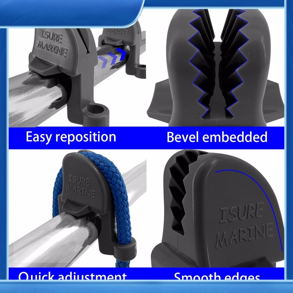1/2/3 คลิปบังโคลนเรือทนทานที ่ เชื ่ อถือได ้ Rail Cleats มัลติฟังก ์ ...