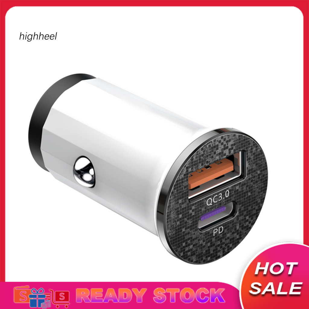 [ คลังสินค ้ าพร ้ อม ] พอร ์ ตคู ่ แบบพกพา 48W QC30 Mini USB Type-c PD ...