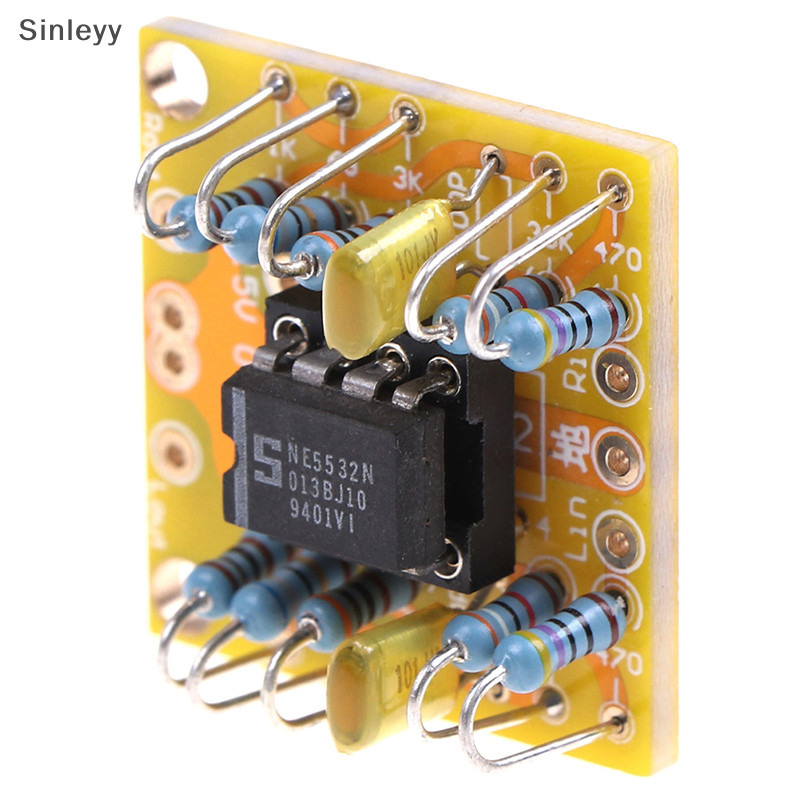 Nle Dual OP Amp Board Preamp DC Amplification PCB สําหรับ NE5532 ...