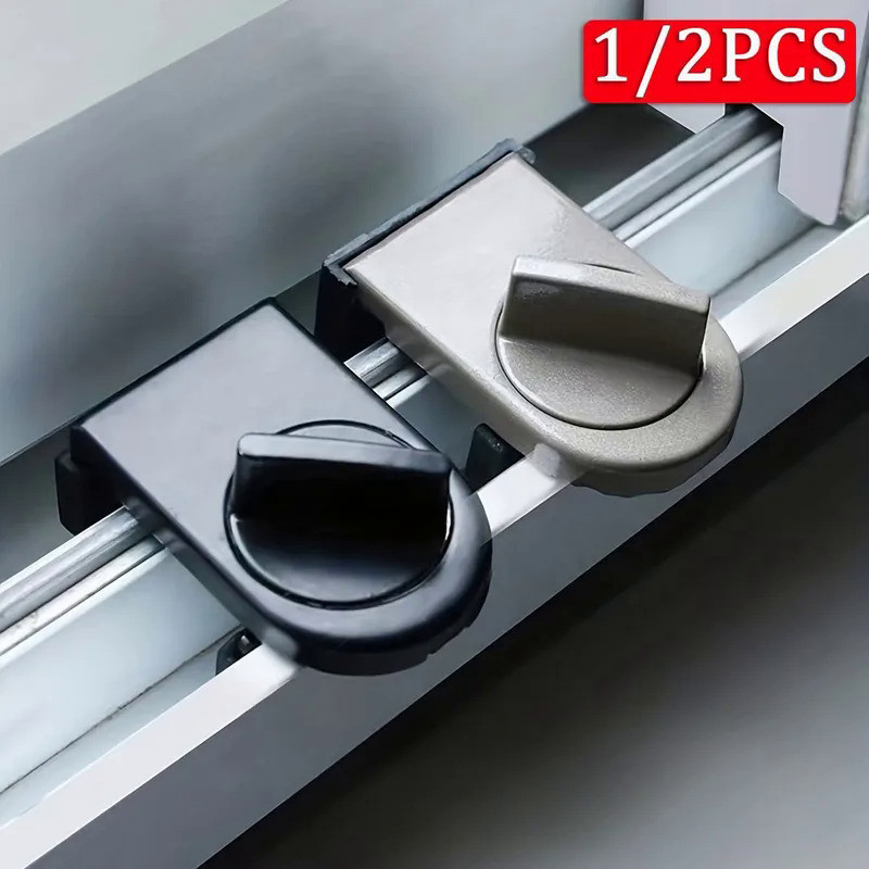 Sliding Sash Stopper Cabinet Locks Straps Doors Security Anti-theft ...