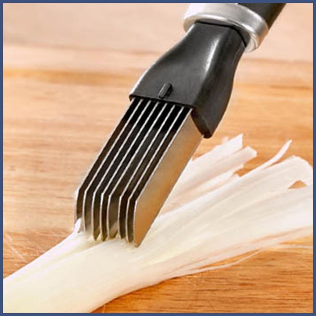 Shred Silk เครื่องตัด Scallion Shredder เครื่องตัดกระเทียม Scallion ...